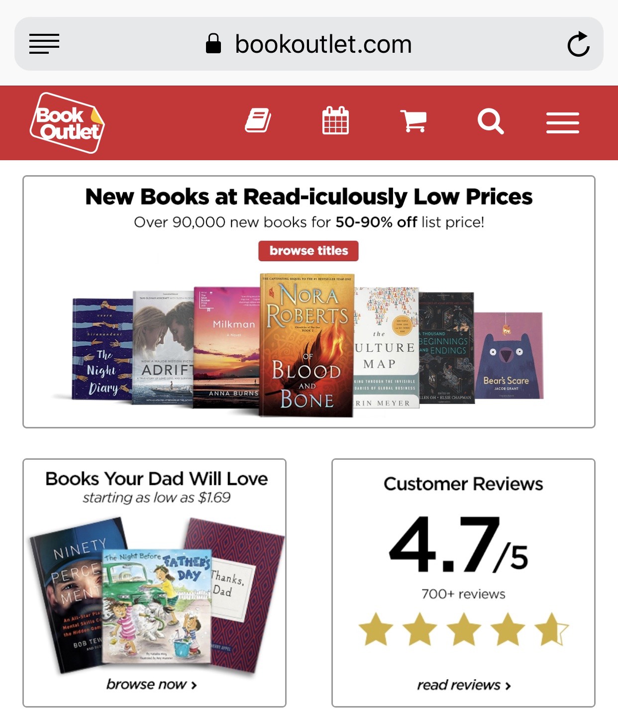 BookOutlet vs. Thriftbooks - Sara Myriad